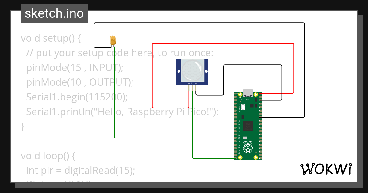 sketch.ino - Wokwi ESP32, STM32, Arduino Simulator