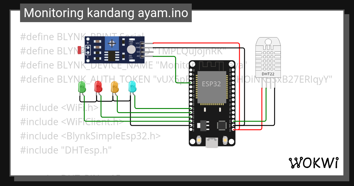 Monitoring Kandang Ayam Wokwi Esp32 Stm32 Arduino Simulator 3946