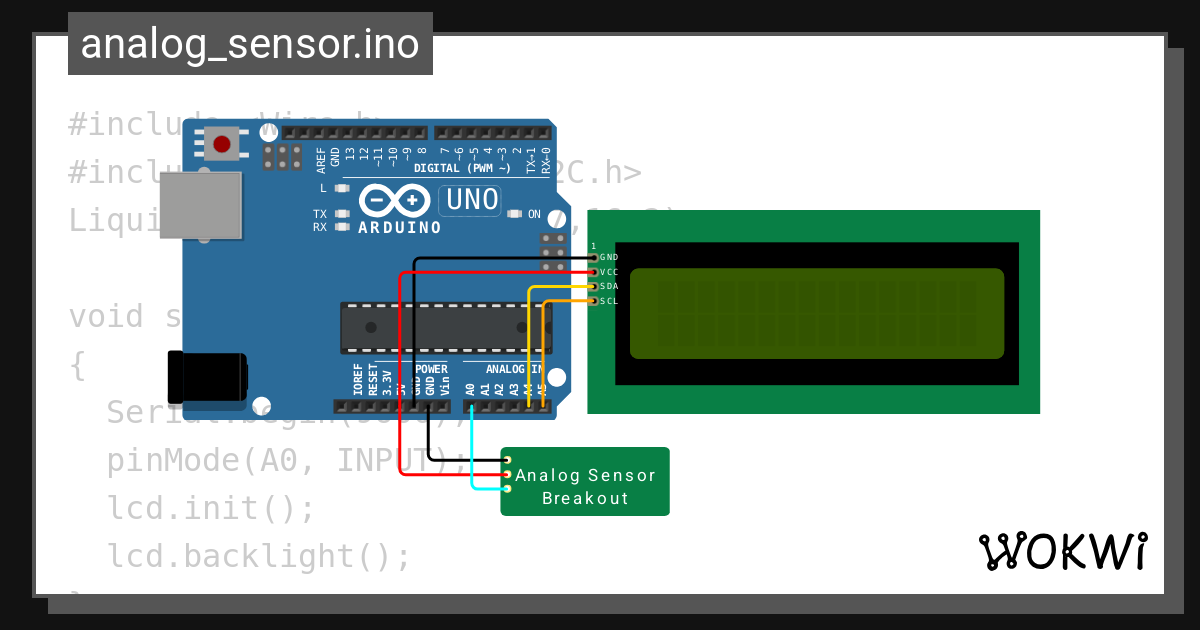 analog_sensor.ino - Wokwi ESP32, STM32, Arduino Simulator analog_sensor.ino - Wokwi ESP32, STM32, Arduino Simulator