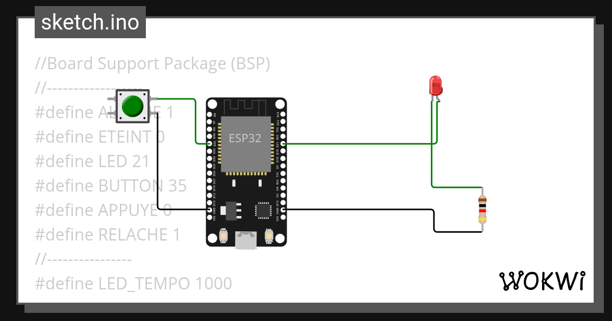 sketch.ino - Wokwi ESP32, STM32, Arduino Simulator