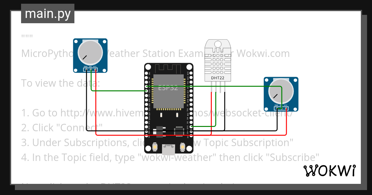 Untitled project - Wokwi ESP32, STM32, Arduino Simulator