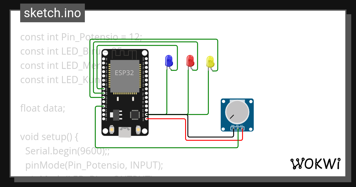 sketch.ino - Wokwi ESP32, STM32, Arduino Simulator