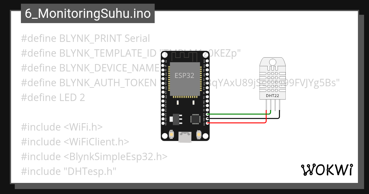 6_MonitoringSuhu.ino - Wokwi ESP32, STM32, Arduino Simulator