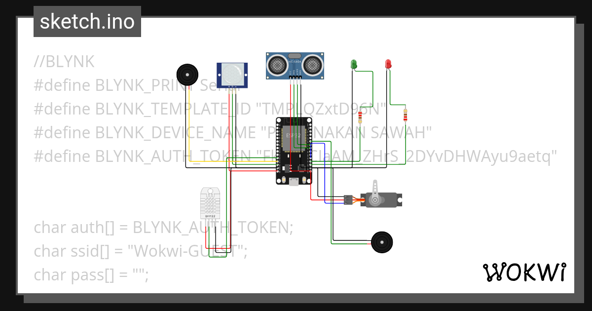 HAMA PERTANIAN DAN POMPA - Wokwi ESP32, STM32, Arduino Simulator