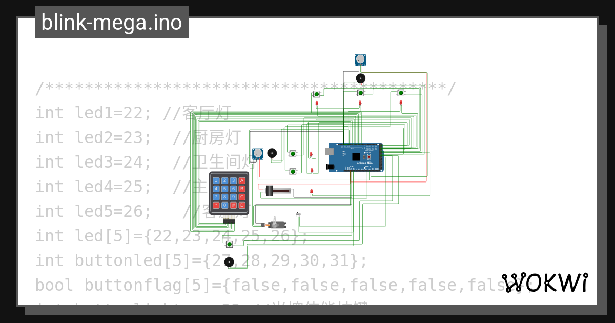 Blink O Wokwi Esp32 Stm32 Arduino Simulator