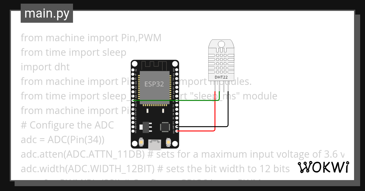 Untitled project - Wokwi ESP32, STM32, Arduino Simulator