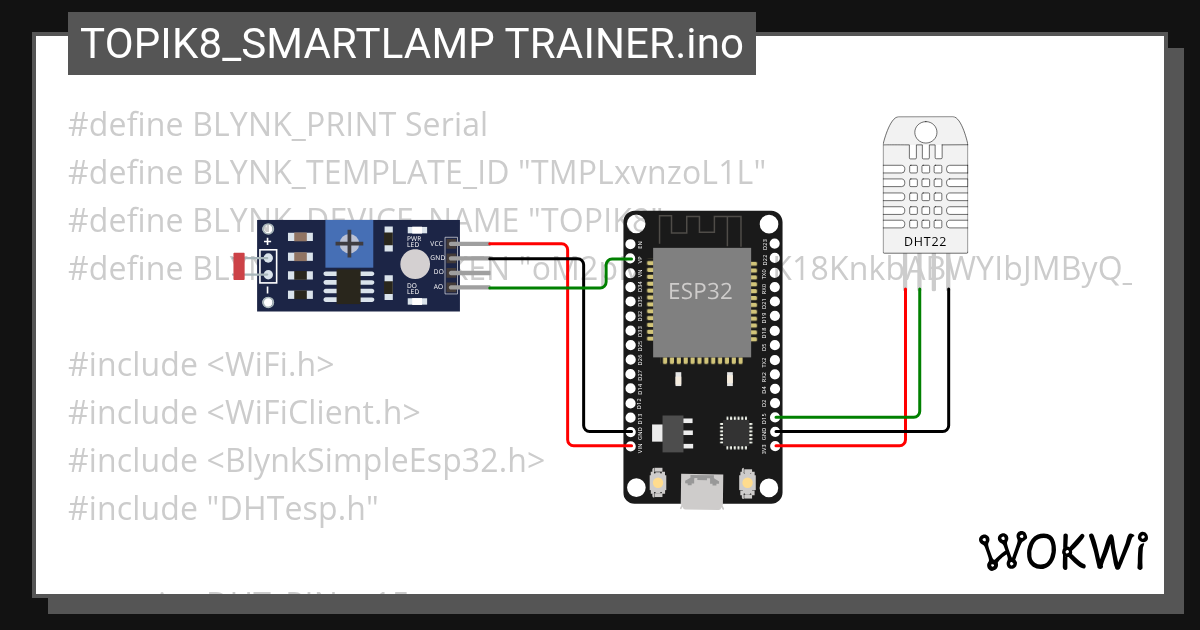 TOPIK8_SMARTLAMP TRAINER.ino - Wokwi ESP32, STM32, Arduino Simulator