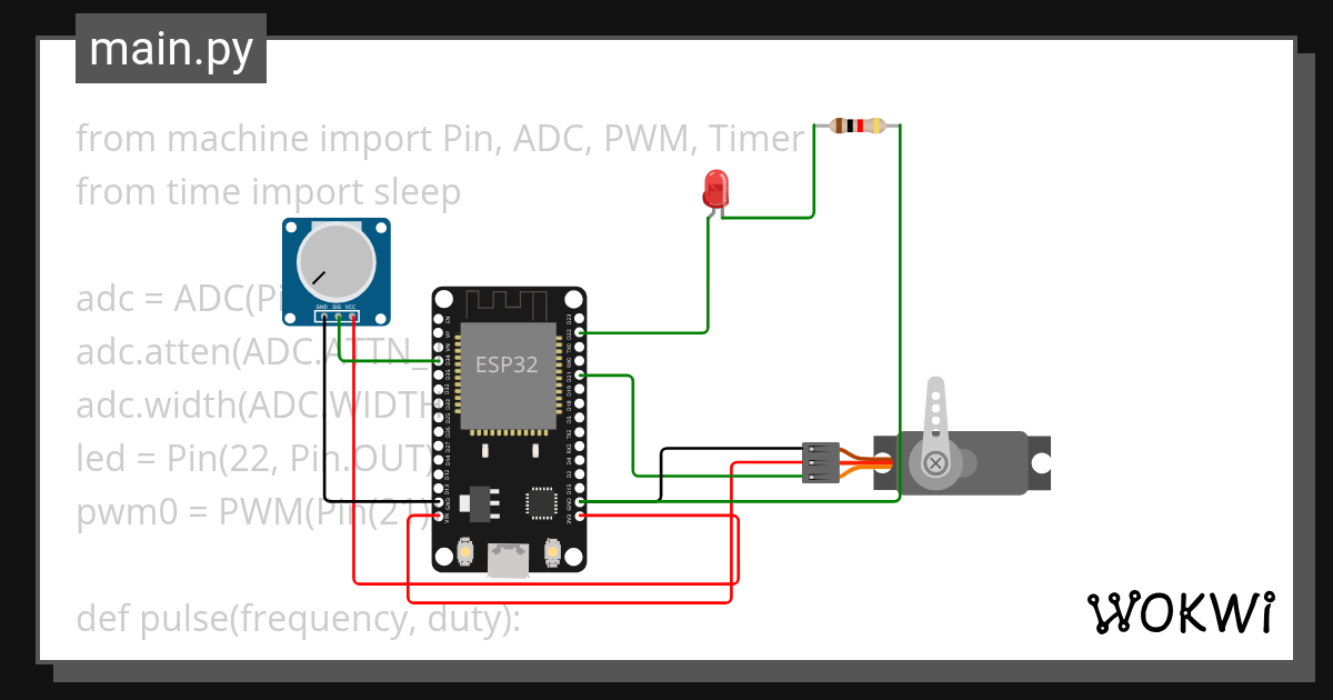 projet 3 - Wokwi ESP32, STM32, Arduino Simulator