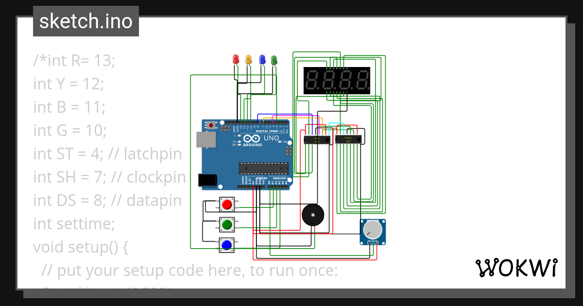 Wokwi - Online ESP32, STM32, Arduino Simulator