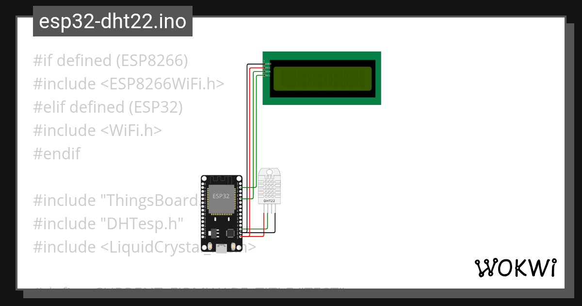 esp32-dht22.ino - Wokwi ESP32, STM32, Arduino Simulator