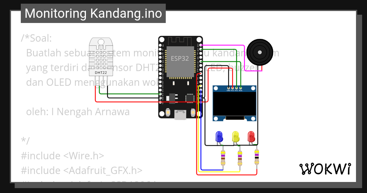 Wokwi - Online ESP32, STM32, Arduino Simulator