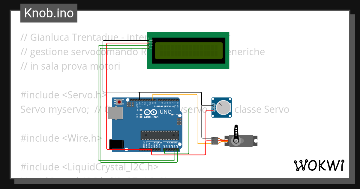 Knob.ino - Wokwi ESP32, STM32, Arduino Simulator
