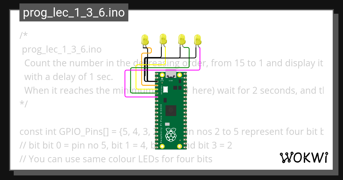 prog_lec_1_3_6.ino - Wokwi ESP32, STM32, Arduino Simulator