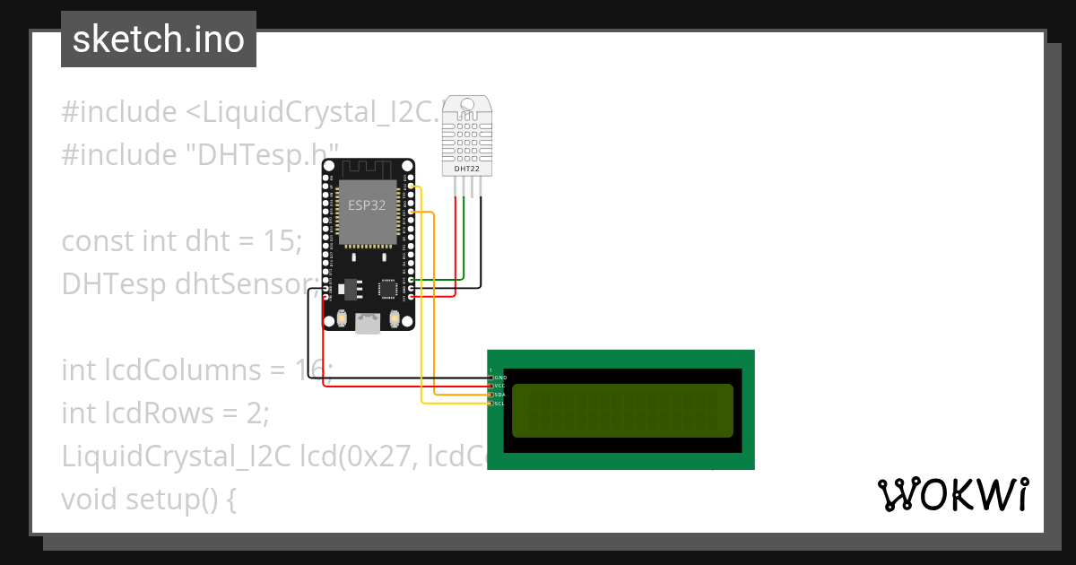 Pinzon-Coronado-Doria-Trespalacios Parcial 1 DHT22 - Wokwi ESP32, STM32, Arduino Simulator