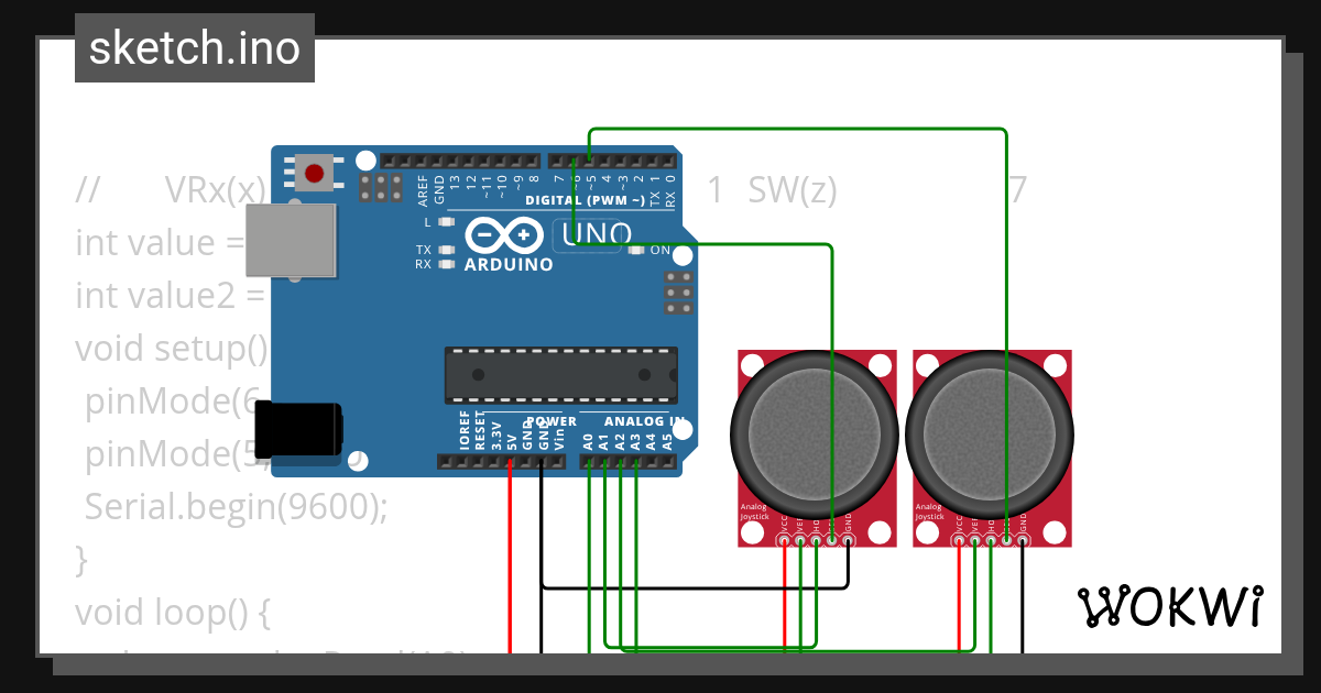 sketch.ino - Wokwi ESP32, STM32, Arduino Simulator