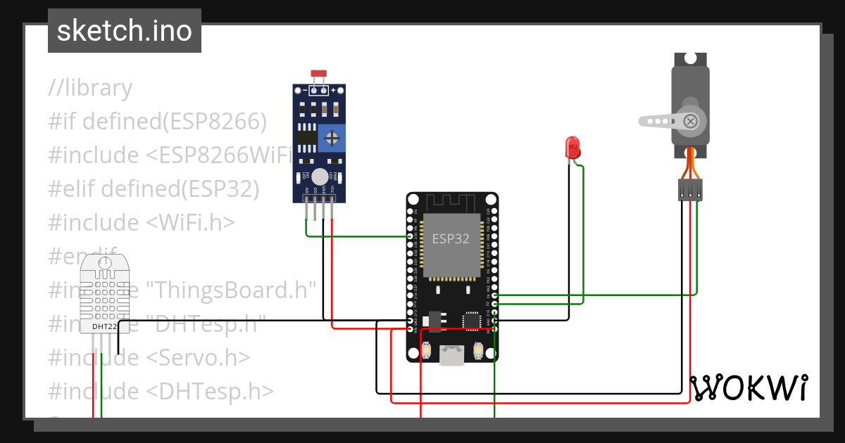 sketch.ino - Wokwi ESP32, STM32, Arduino Simulator