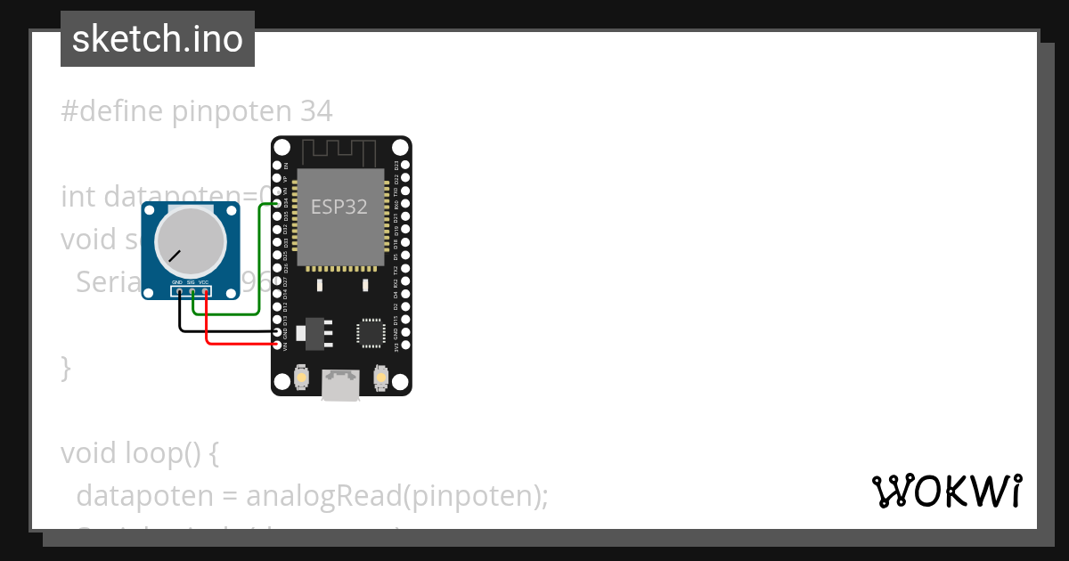 tugas 5 - Wokwi ESP32, STM32, Arduino Simulator