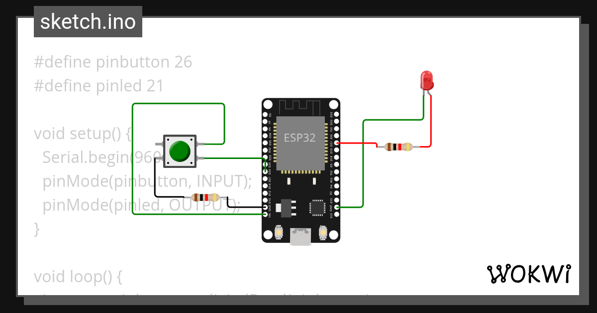 Tugas 4 Wokwi Esp32 Stm32 Arduino Simulator 