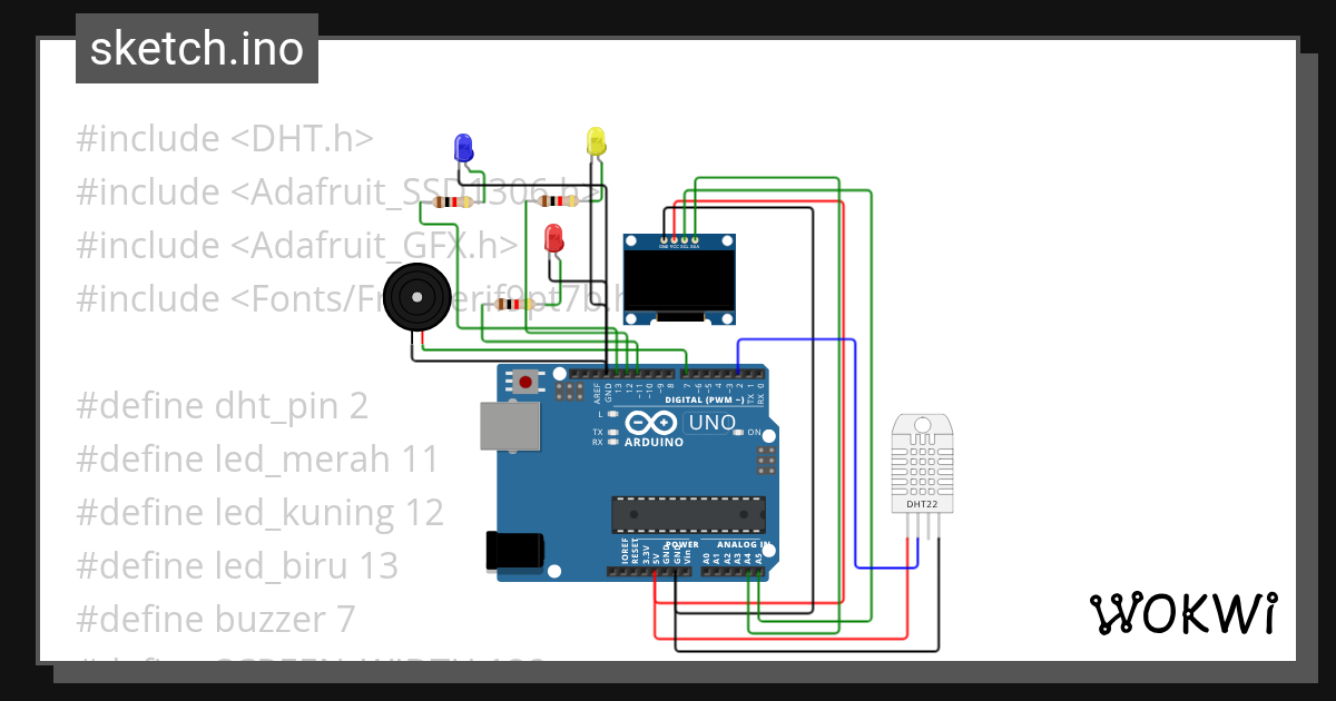sketch.ino - Wokwi ESP32, STM32, Arduino Simulator