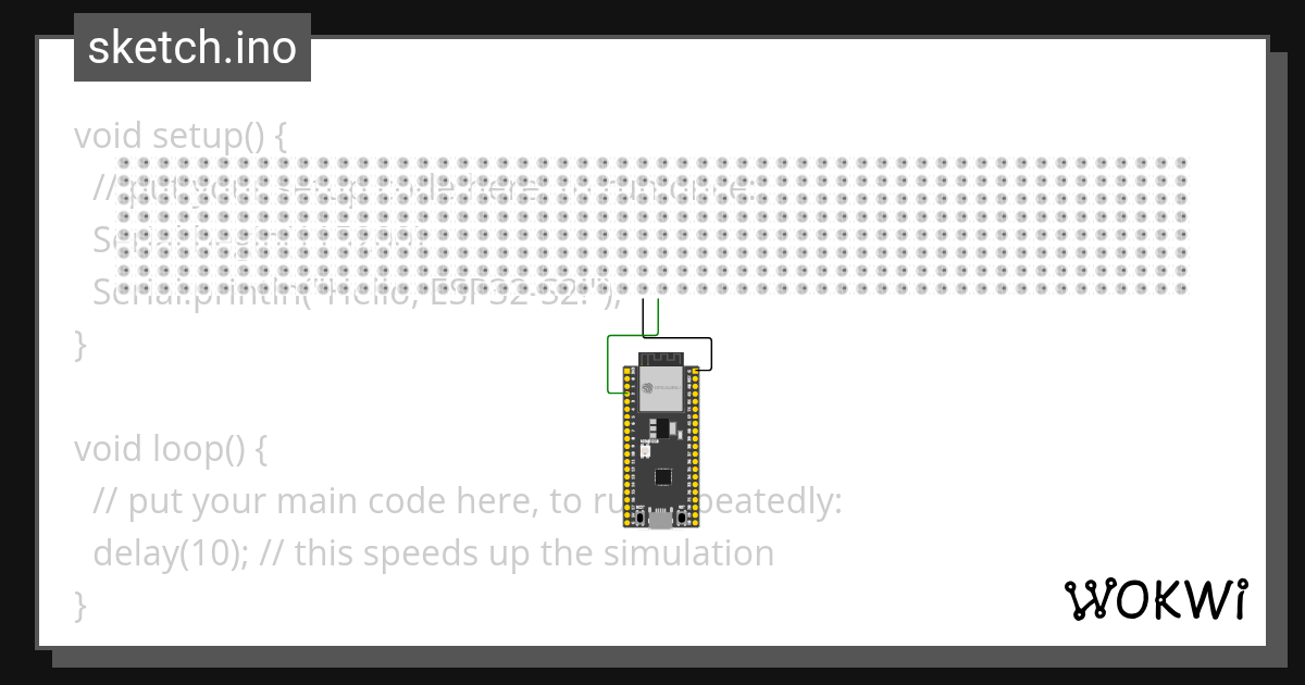 esp32_Matrix.ino - Wokwi ESP32, STM32, Arduino Simulator