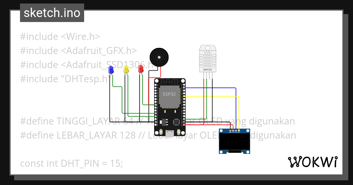 sketch.ino - Wokwi ESP32, STM32, Arduino Simulator
