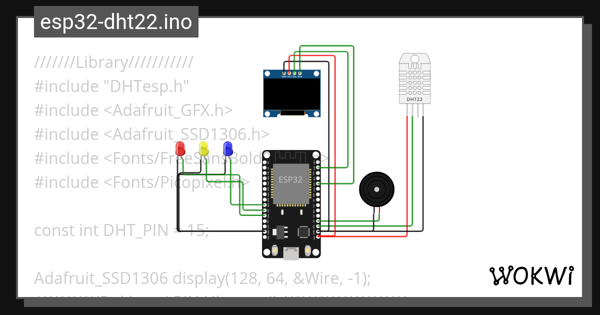 esp32-dht22.ino - Wokwi ESP32, STM32, Arduino Simulator