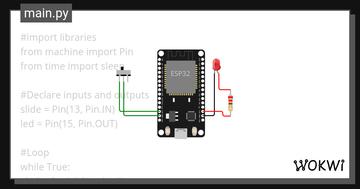 Untitled project - Wokwi ESP32, STM32, Arduino Simulator