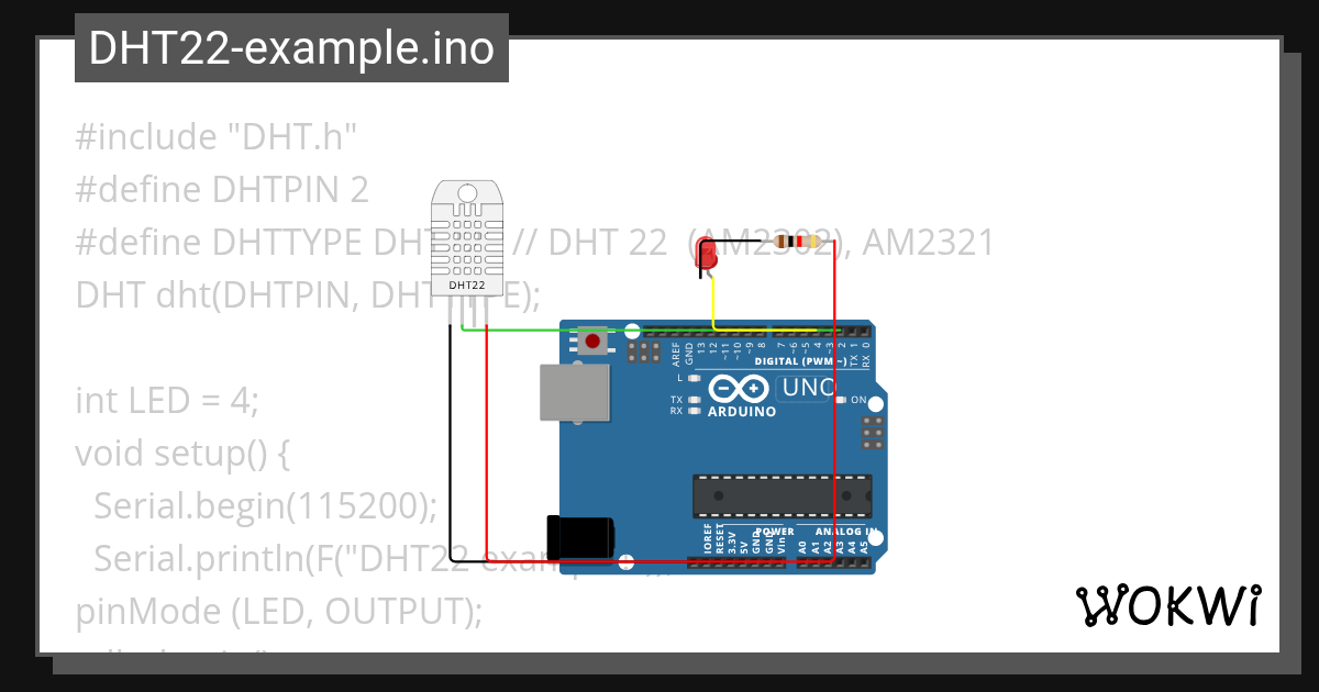 DHT22-example.ino - Wokwi ESP32, STM32, Arduino Simulator