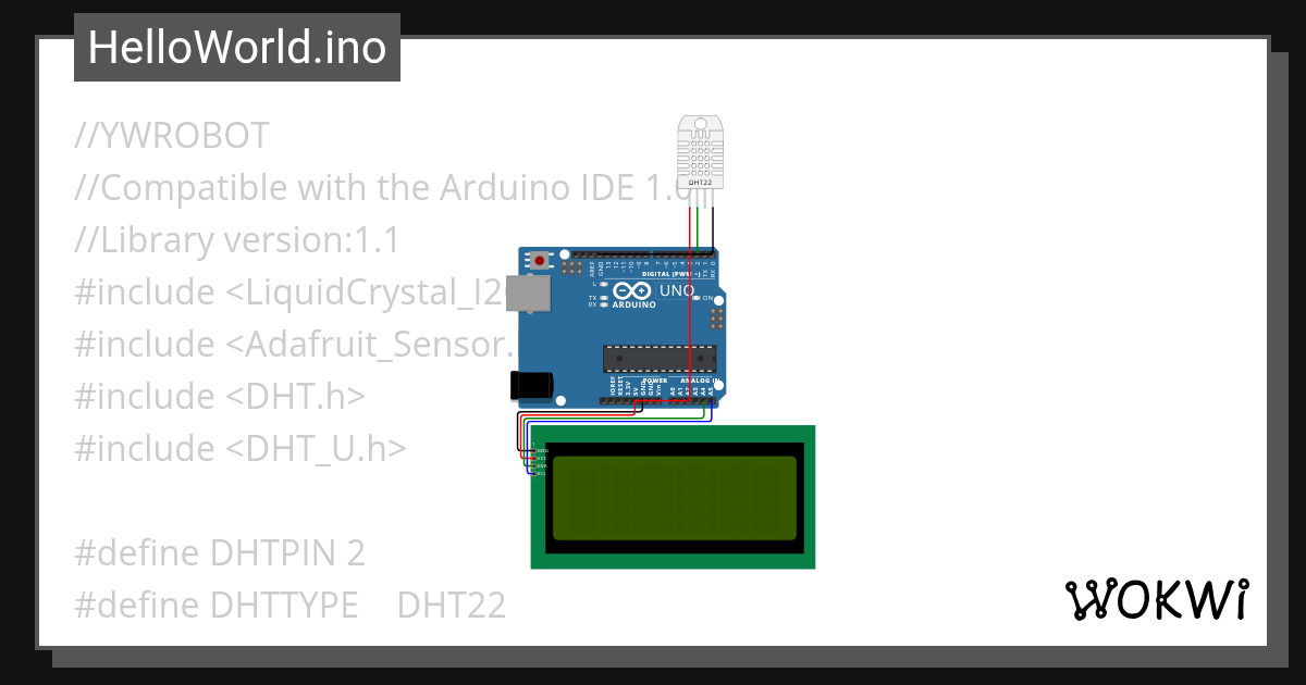 HelloWorld.ino - Wokwi ESP32, STM32, Arduino Simulator