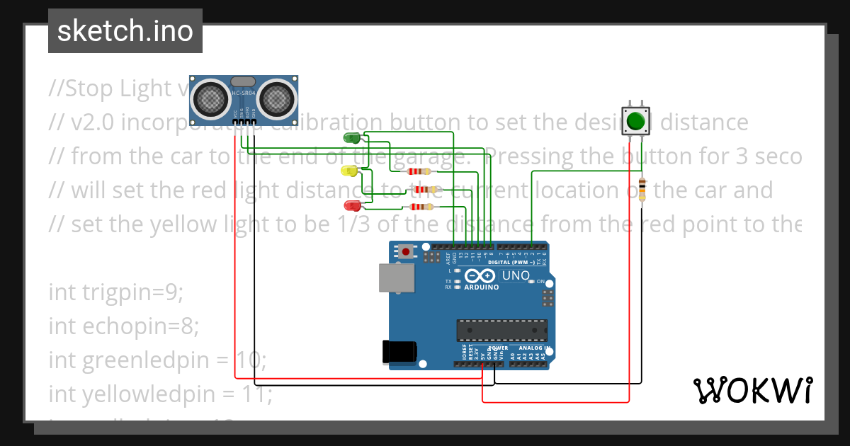 Stop Light v2p0.ino - Wokwi ESP32, STM32, Arduino Simulator