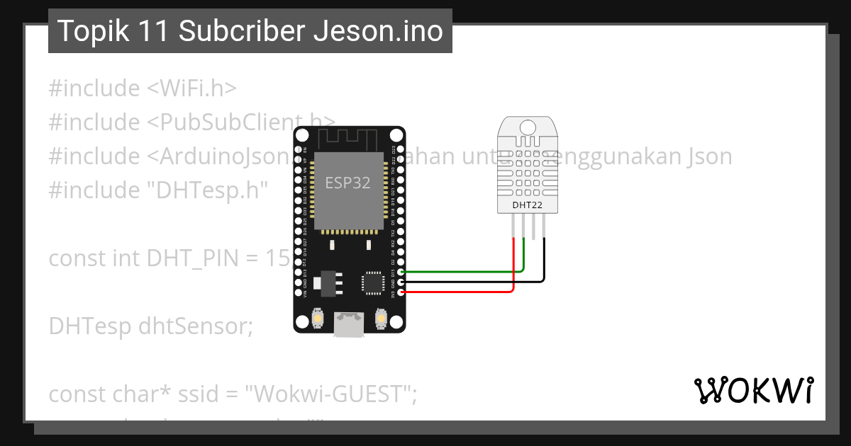 Topik 11 Subcriber Jeson.ino - Wokwi ESP32, STM32, Arduino Simulator