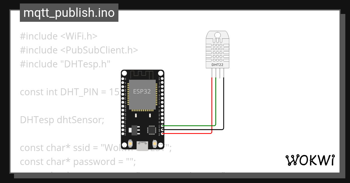 mqtt_publish.ino - Wokwi ESP32, STM32, Arduino Simulator