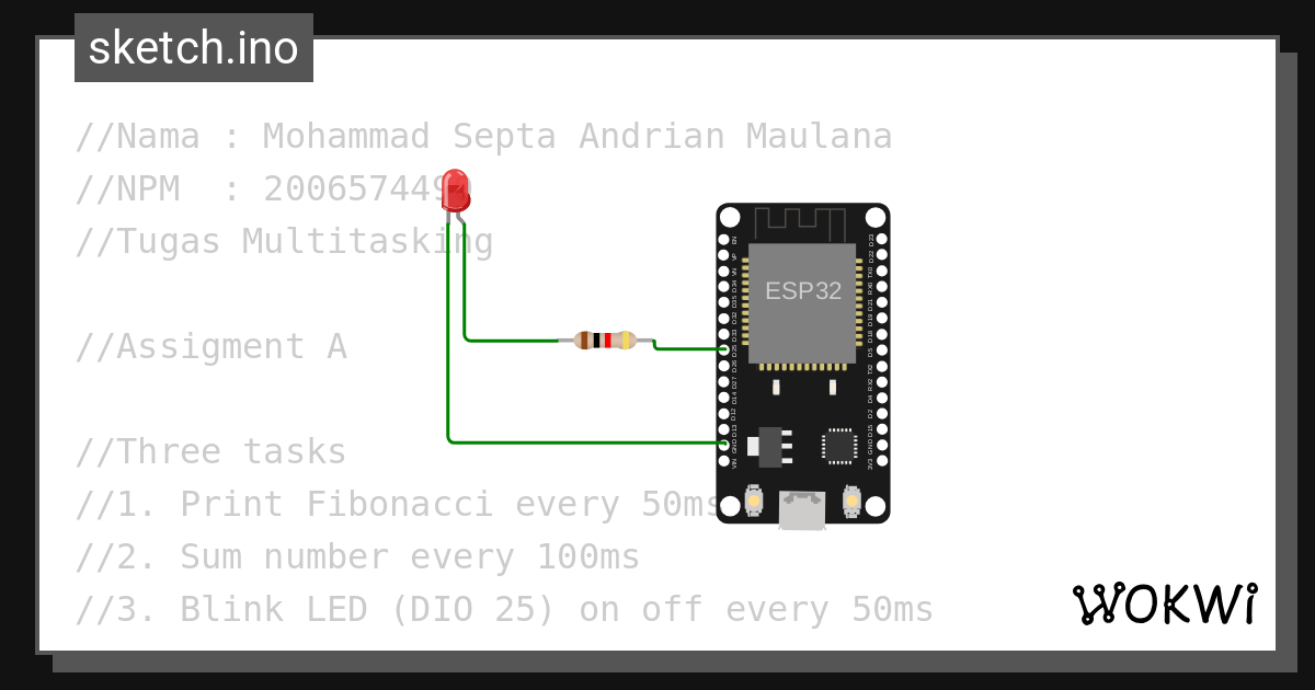 No 1 Mohammad Septa Andrian Maulana Wokwi Esp32 Stm32 Arduino Simulator 3138