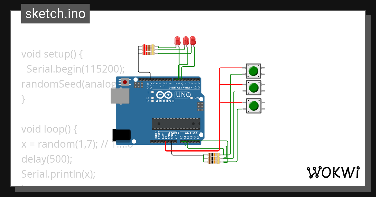 sketch.ino - Wokwi ESP32, STM32, Arduino Simulator