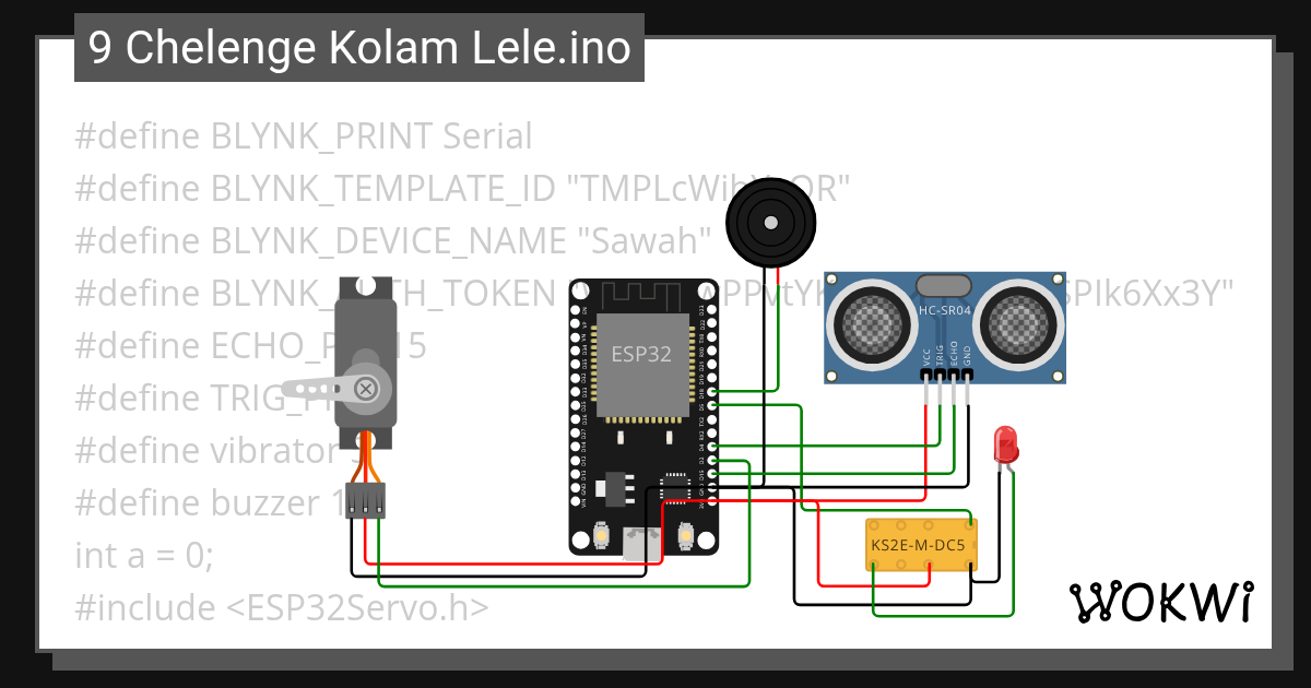 9 Chelenge Kolam Lele.ino - Wokwi ESP32, STM32, Arduino Simulator