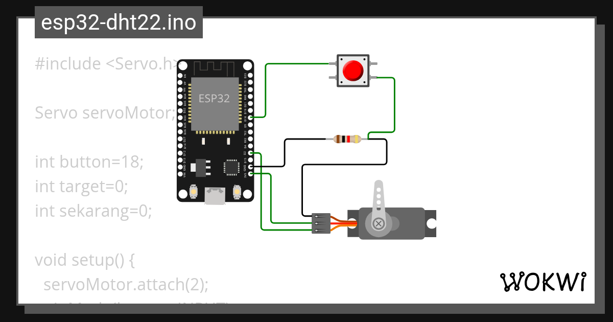 esp32-dht22.ino - Wokwi ESP32, STM32, Arduino Simulator