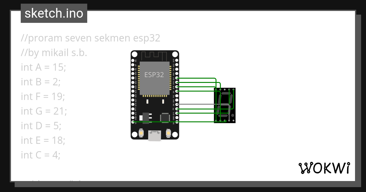 Wokwi - Online ESP32, STM32, Arduino Simulator