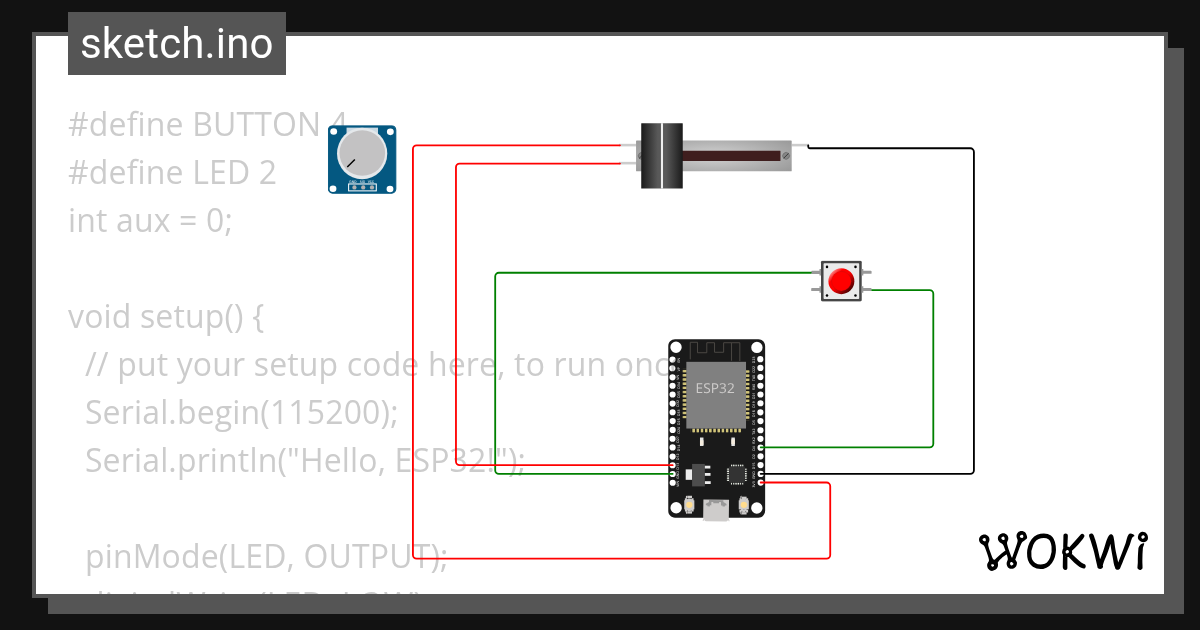 sketch.ino - Wokwi ESP32, STM32, Arduino Simulator