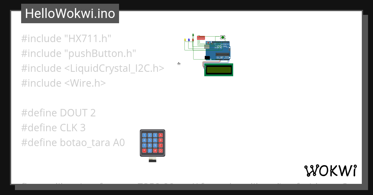 HelloWokwi.ino - Wokwi ESP32, STM32, Arduino Simulator