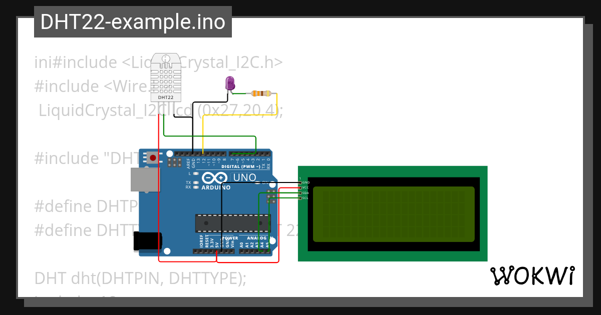 DHT22-example.ino - Wokwi ESP32, STM32, Arduino Simulator