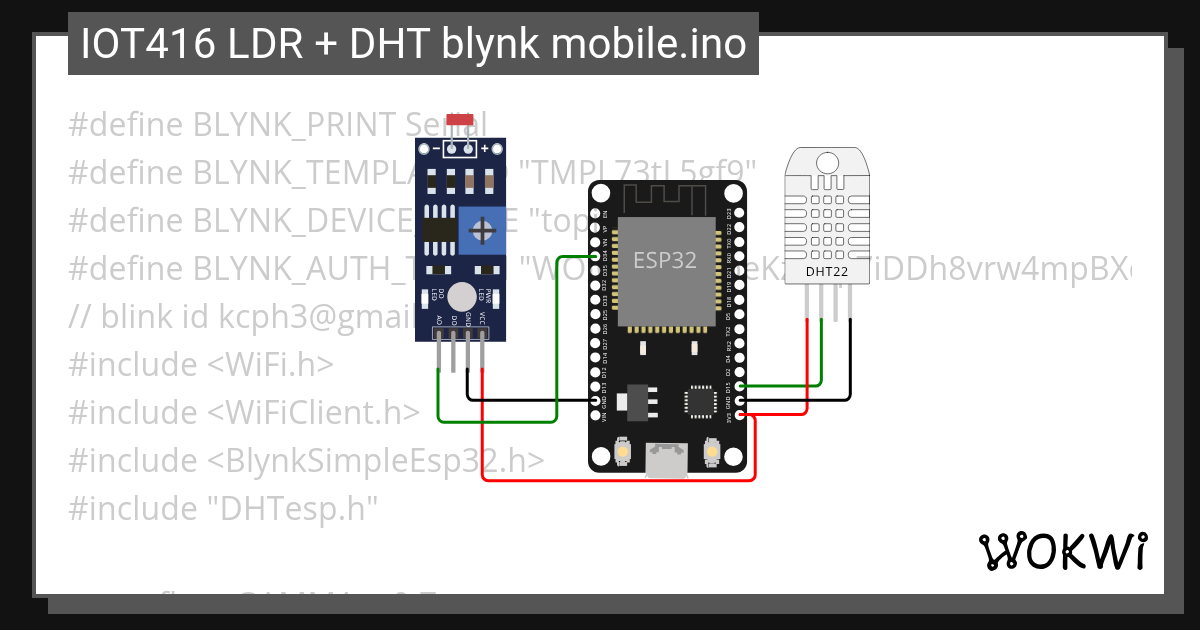 IOT416 LDR + DHT blynk mobile.ino - Wokwi ESP32, STM32, Arduino Simulator