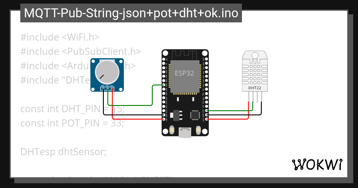 MQTT-Pub-String-json+pot+dht+ok.ino - Wokwi ESP32, STM32, Arduino Simulator