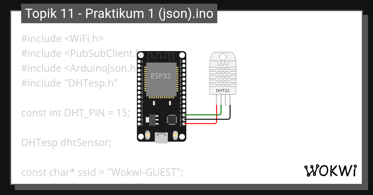 Topik 11 - Praktikum 1 (json).ino - Wokwi ESP32, STM32, Arduino Simulator