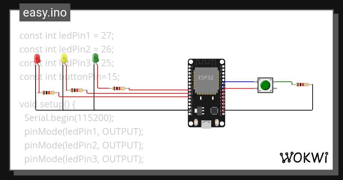 Wokwi - Online ESP32, STM32, Arduino Simulator