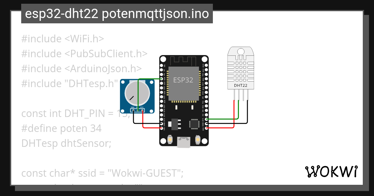 esp32-dht22 potenmqttjson.ino - Wokwi ESP32, STM32, Arduino Simulator