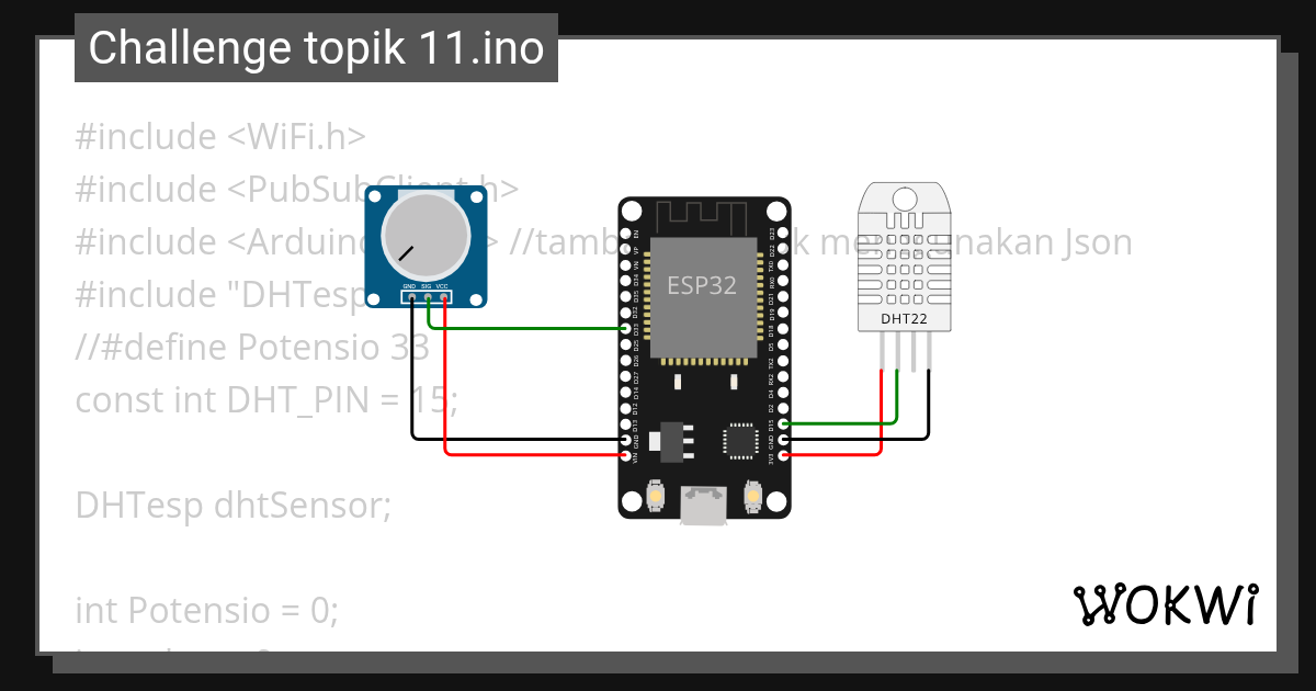 Challenge topik 11.ino - Wokwi Arduino and ESP32 Simulator