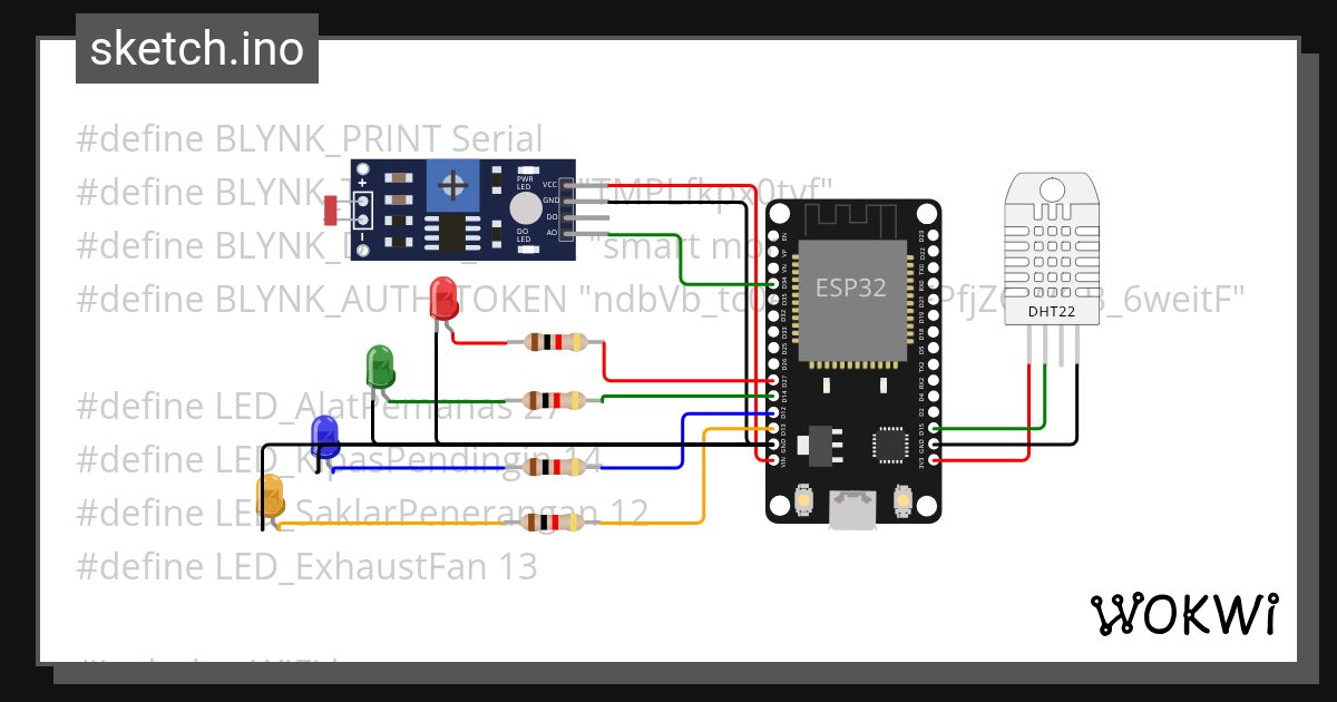 topik 8 kandang ayam - Wokwi ESP32, STM32, Arduino Simulator
