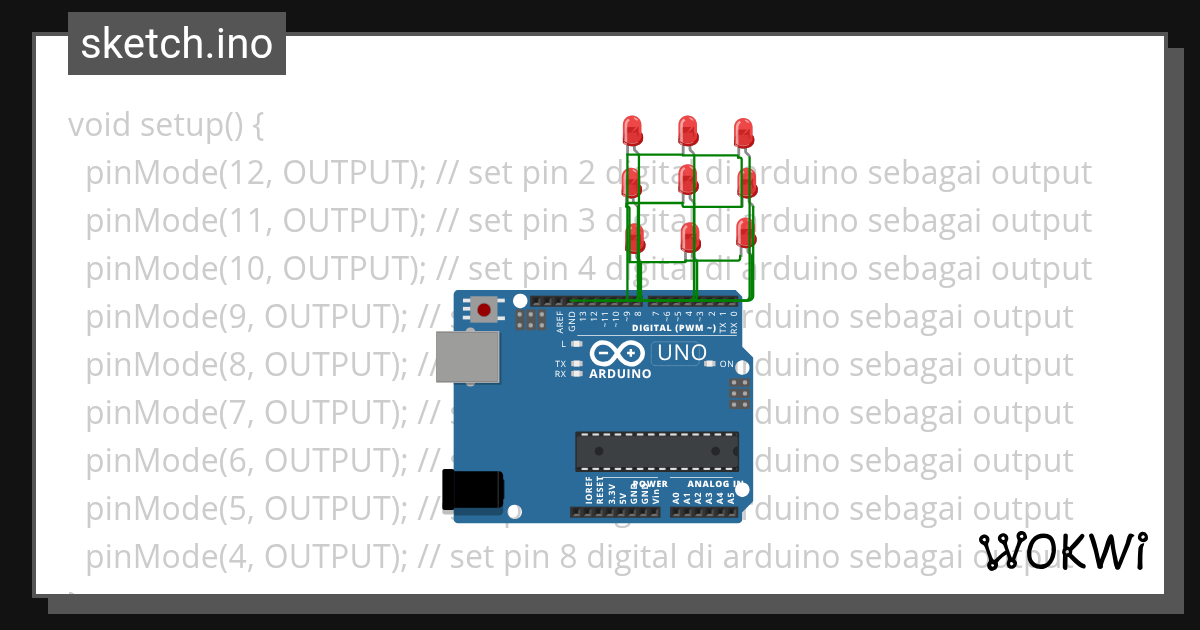 sketch.ino - Wokwi ESP32, STM32, Arduino Simulator