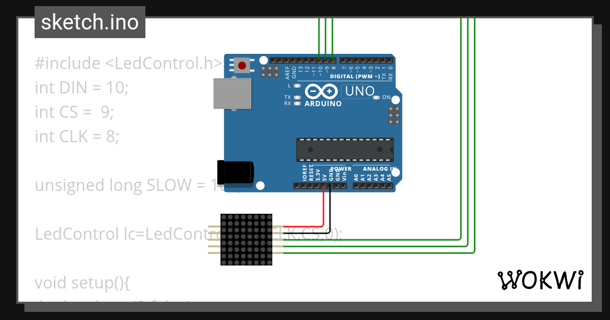 Izlazni portovi 05 HEART IN PROGRESS.ino - Wokwi ESP32, STM32, Arduino Simulator