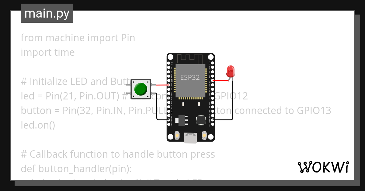 Wokwi - Online ESP32, STM32, Arduino Simulator